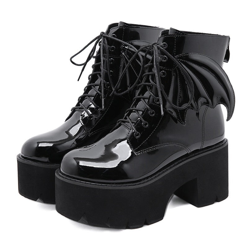 botas góticas negras – Castle Gothic Mexico